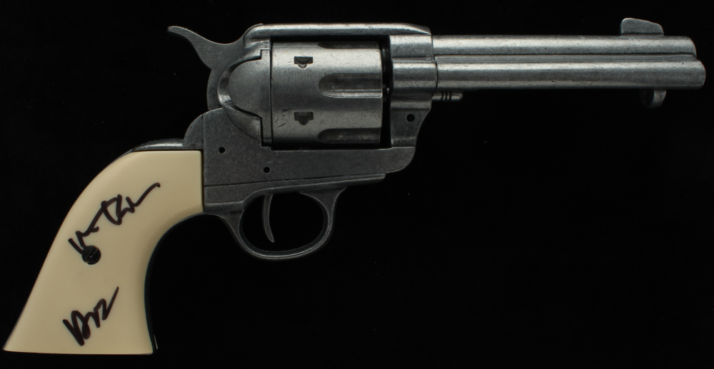 Val Kilmer Signed "Tombstone" Replica Revolver Inscribed "Doc" (Beckett ...