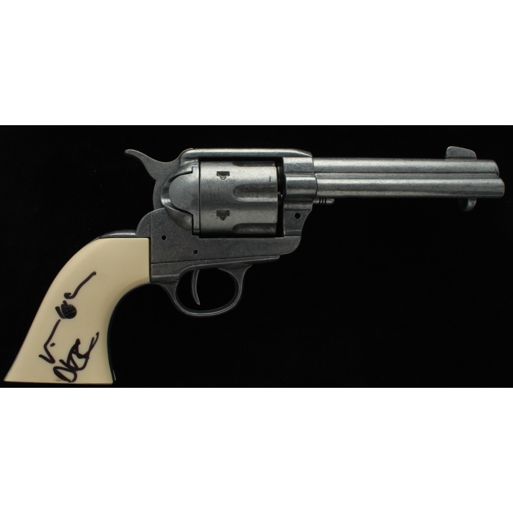 Val Kilmer Signed "Tombstone" Replica Revolver Inscribed "Doc" (Beckett ...