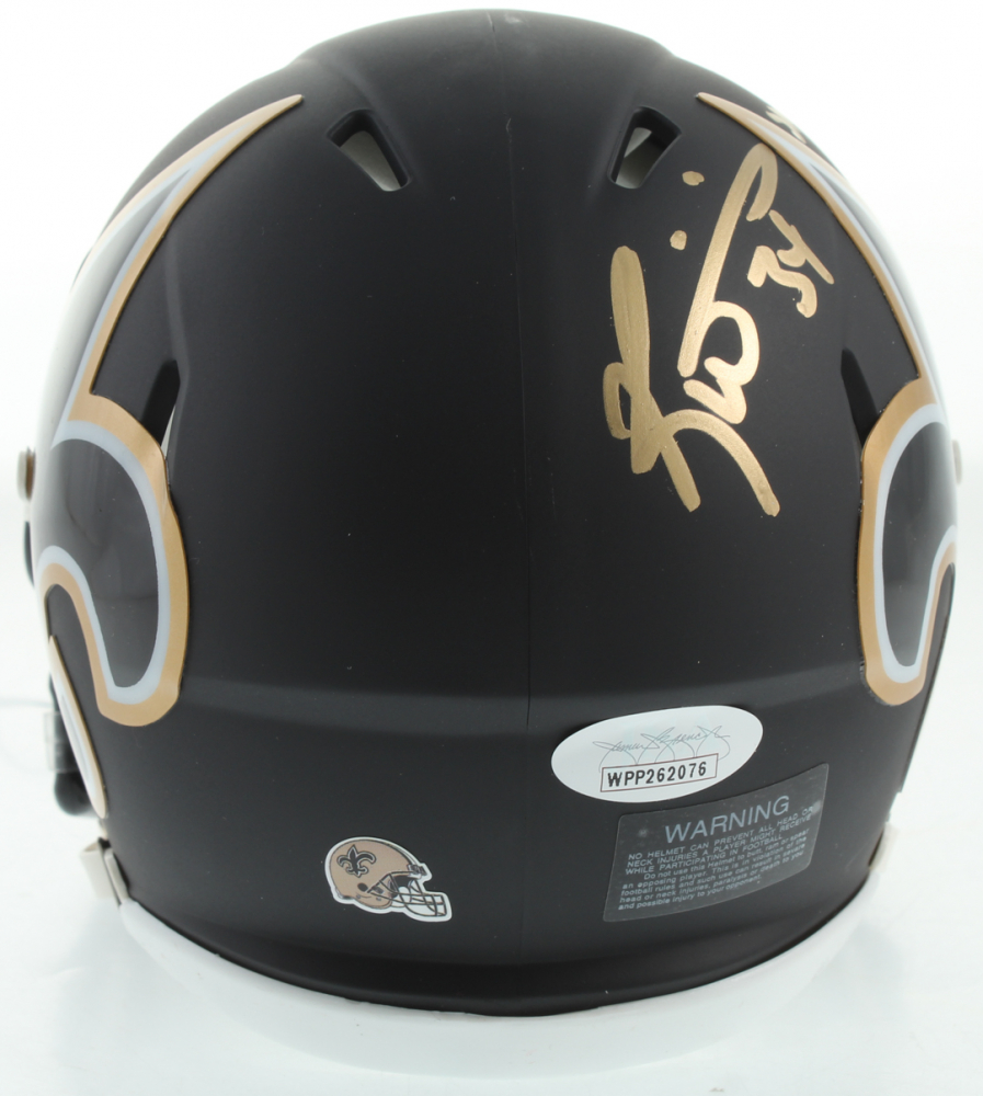 Ricky Williams Signed Saints AMP Alternate Speed Mini Helmet Inscribed ...