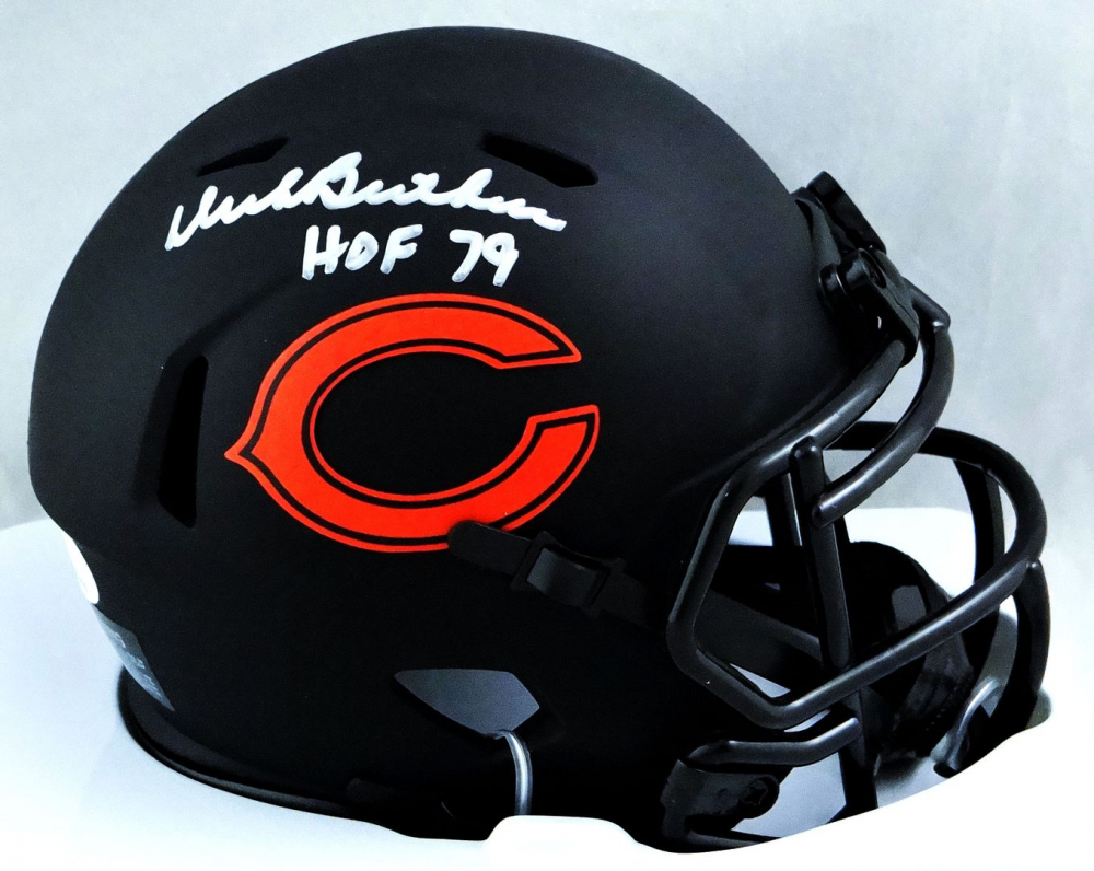 Dick Butkus Signed Bears Eclipse Alternate Speed Mini Helmet Inscribed ...