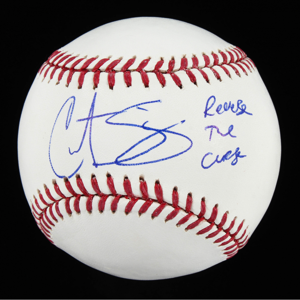 Curt Schilling Signed OML Baseball Inscribed "Reverse The Curse" (JSA ...