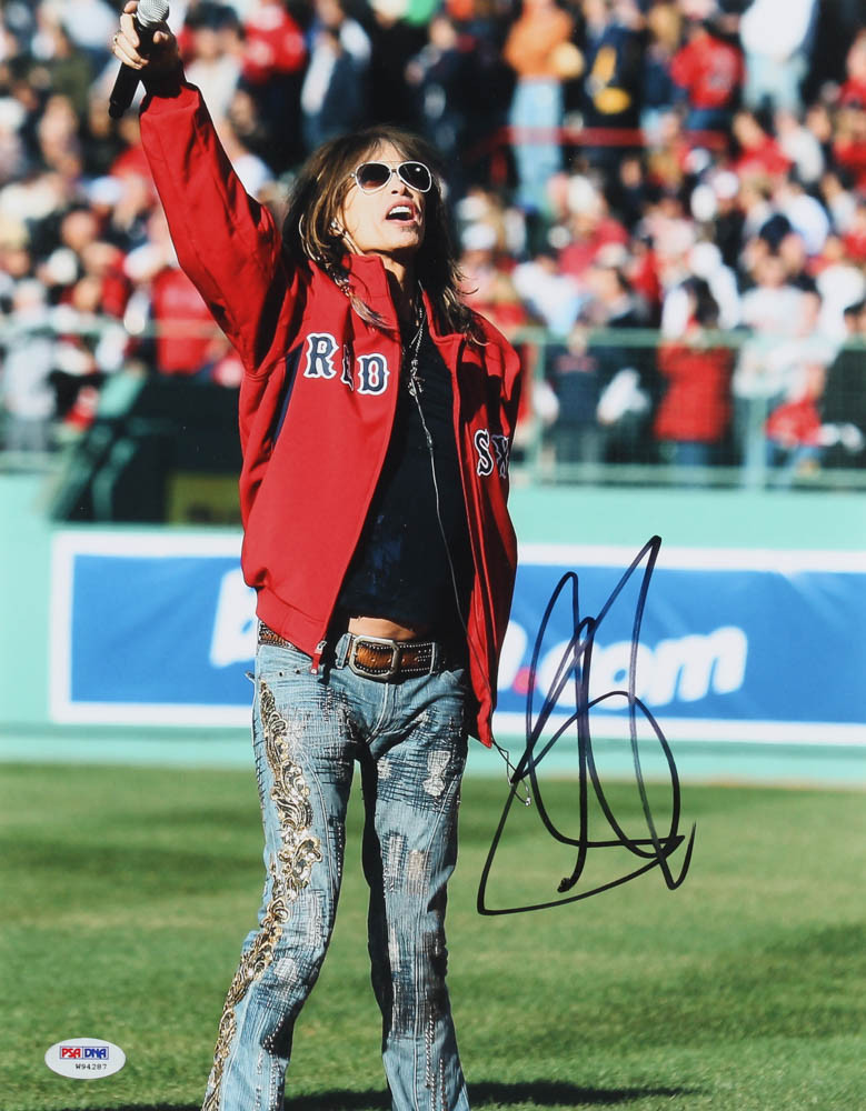 Steven Tyler Signed 11x14 Photo (PSA Hologram) | Pristine Auction