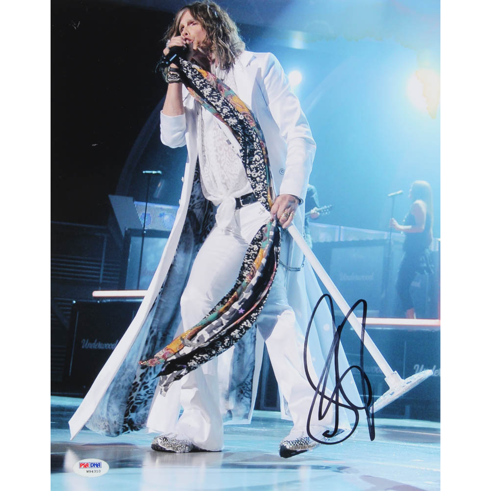 Steven Tyler Signed 11x14 Photo (PSA Hologram) | Pristine Auction