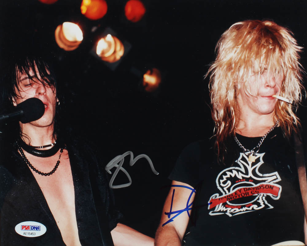 Izzy Stradlin & Duff McKagan Signed Guns N' Roses 8x10 Photo (PSA COA ...