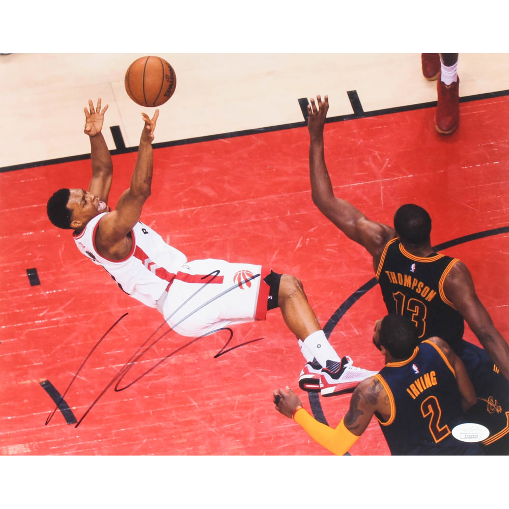 Kyle Lowry Signed Raptors 11x14 Photo (JSA COA) | Pristine Auction