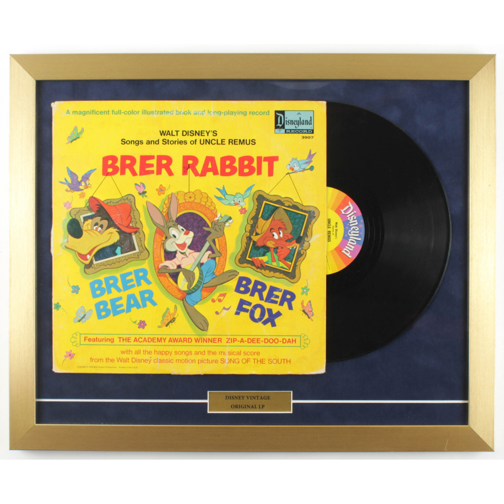 Vintage Walt Disney LP of Retired Characters 18x22 Custom Framed Record ...