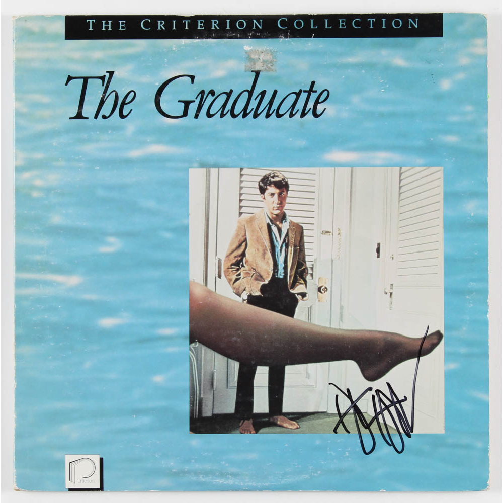 Dustin Hoffman Signed "The Graduate" Vinyl Record Album Cover (PSA COA ...