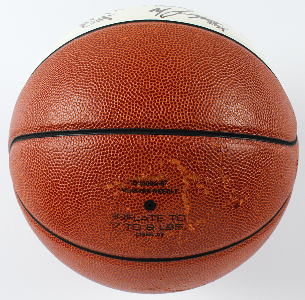 Oklahoma Sooners Logo Basketball Team-Signed By (14) Kelvin Sampson ...