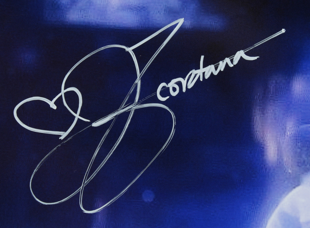 Steve Downes & Jen Taylor Signed "Halo" 16x20 Photo Inscribed "Master ...