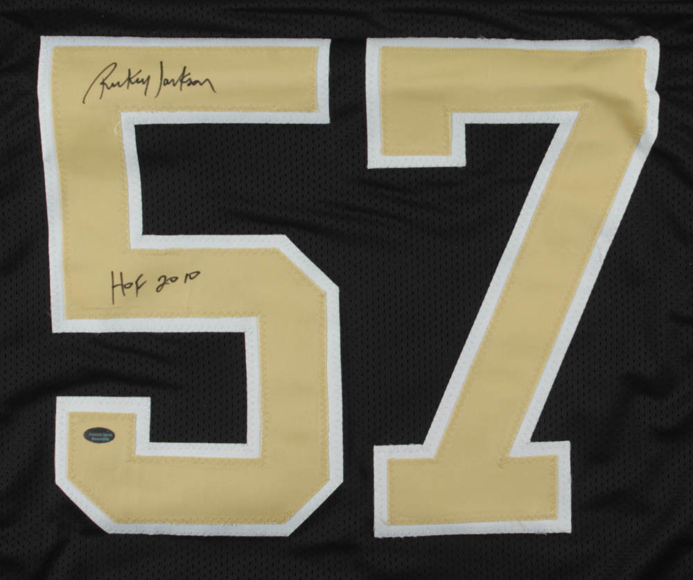 Rickey Jackson Signed Jersey Inscribed "HOF 2010" (Schwartz Sports COA ...