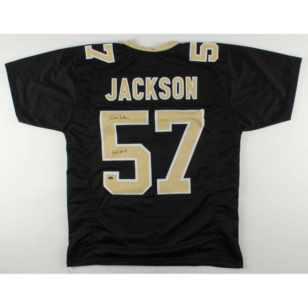 Rickey Jackson Signed Jersey Inscribed "HOF 2010" (Schwartz Sports COA ...