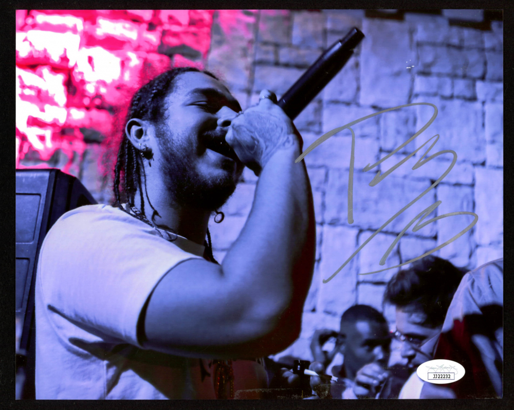 Post Malone Signed 8x10 Photo (JSA COA) | Pristine Auction