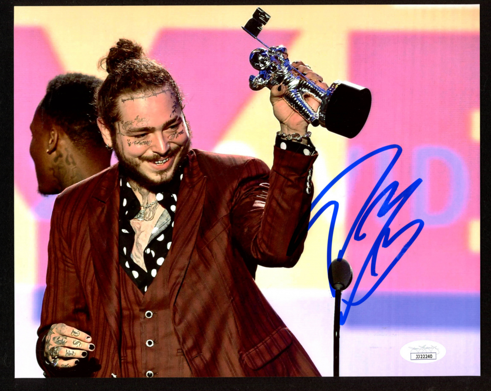 Post Malone Signed 8x10 Photo (JSA COA) | Pristine Auction
