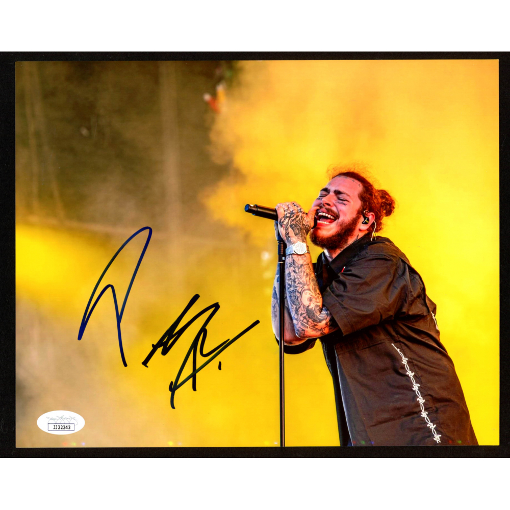 Post Malone Signed 8x10 Photo (JSA COA) | Pristine Auction