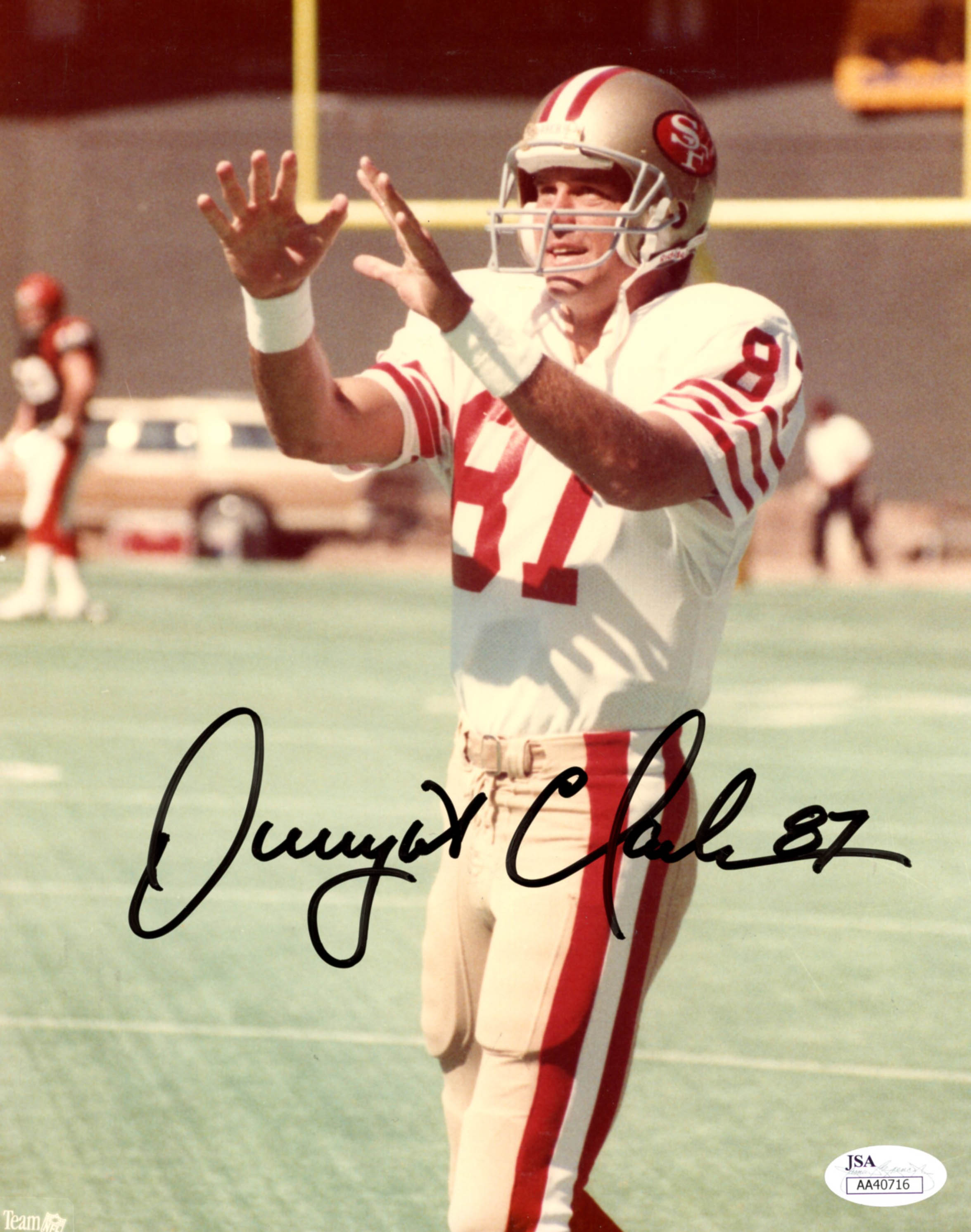 Dwight Clark Signed 49ers 8x10 Photo (JSA COA) | Pristine Auction