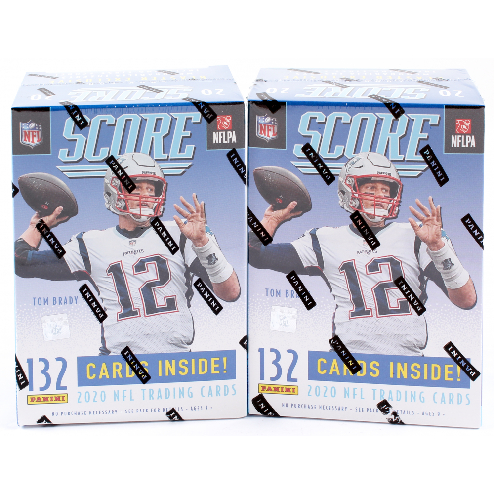 Lot of (2) 2020 Panini Score Football Blaster 11-Pack Box of (132 ...