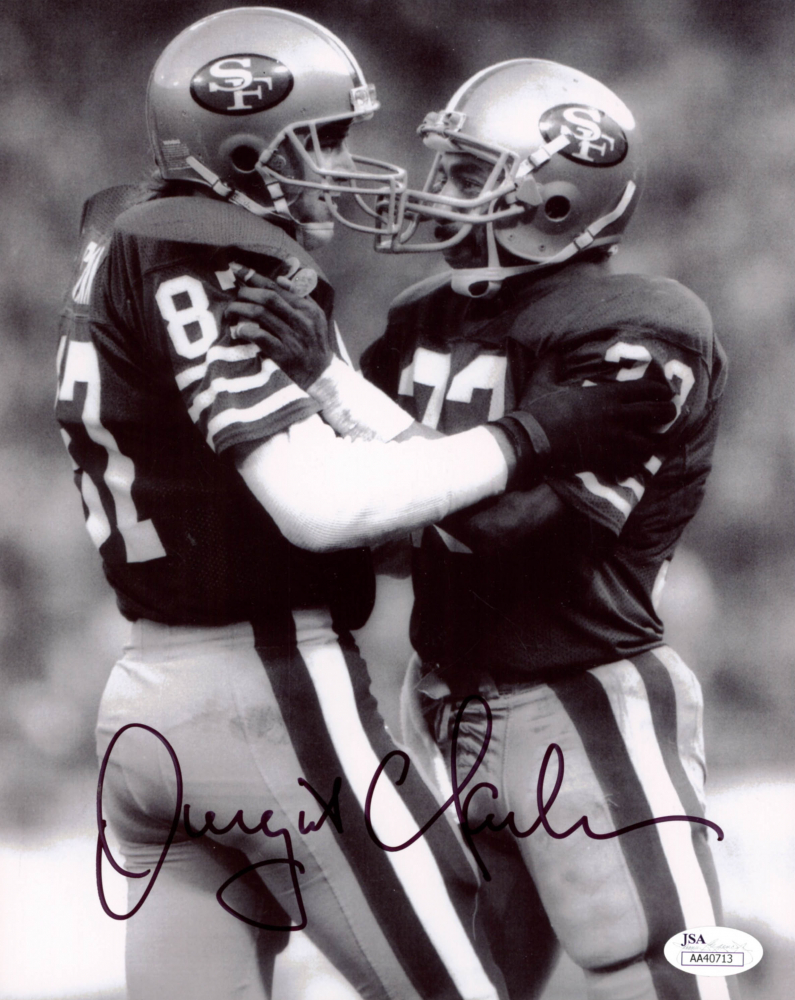 Dwight Clark Signed 49ers 8x10 Photo (JSA COA) | Pristine Auction