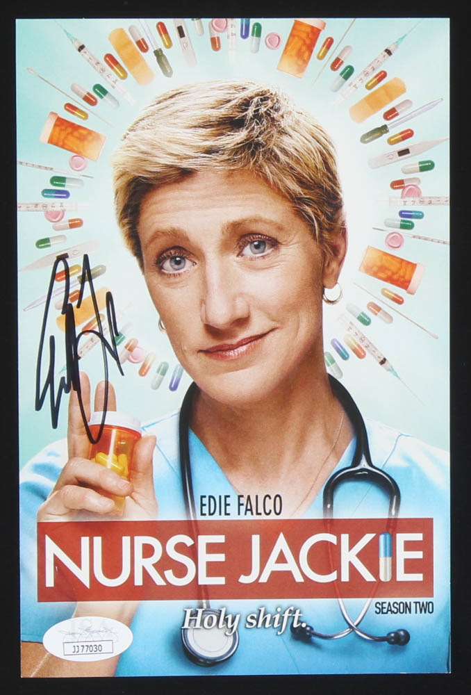 Edie Falco Signed "Nurse Jackie" 4.5x7 Photo (JSA COA) | Pristine Auction