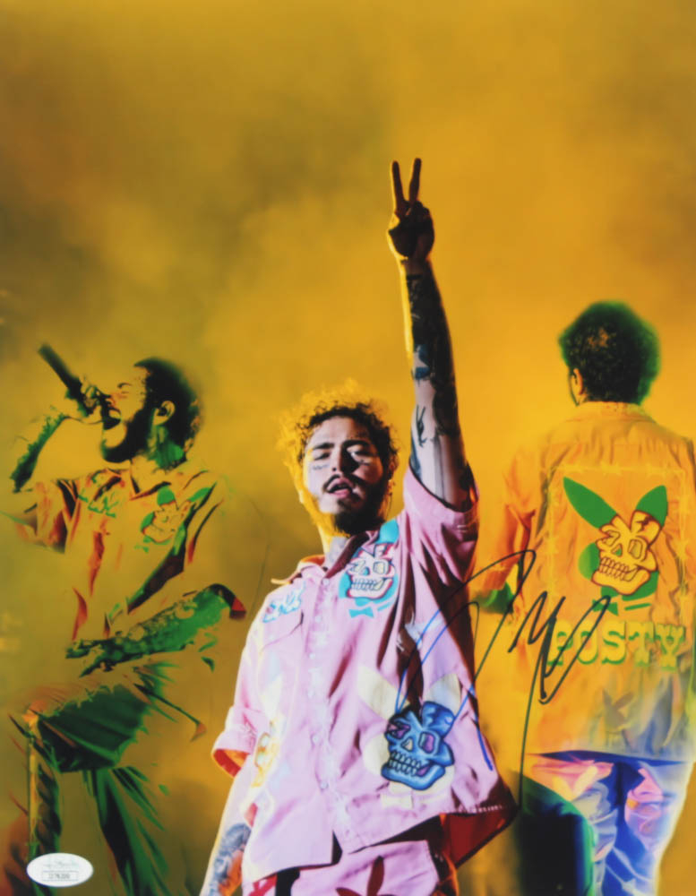 Post Malone Signed 11x14 Photo (JSA COA) | Pristine Auction