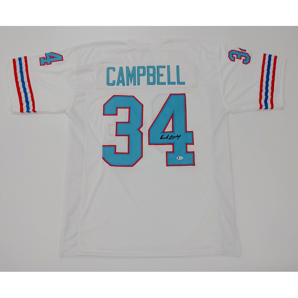 Earl Campbell Signed Jersey (Beckett COA) | Pristine Auction