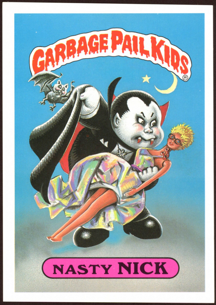 1986 Garbage Pail Kids Giant Series One #1 Nasty Nick | Pristine Auction