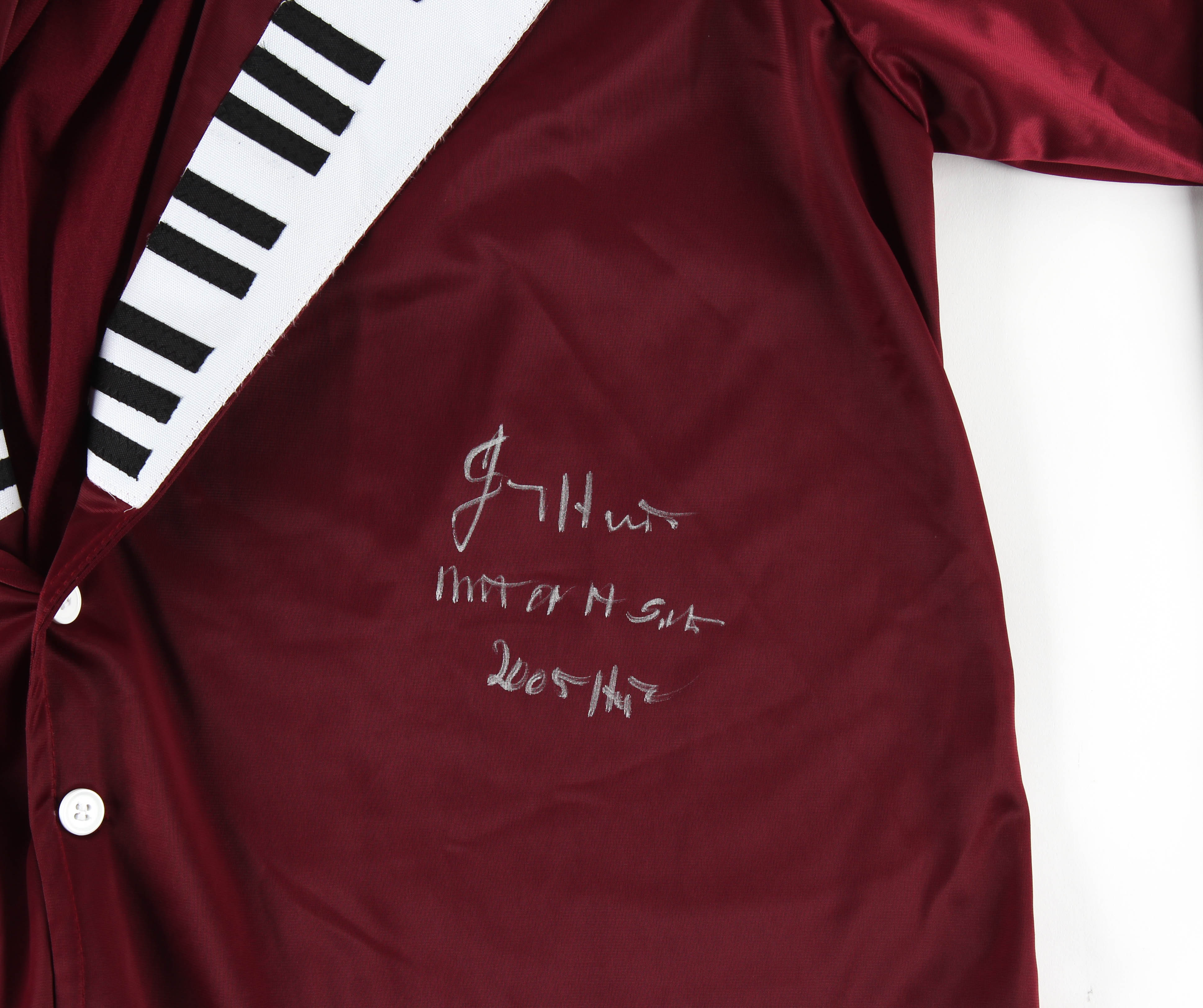 Jimmy Hart Signed Jacket Inscribed "Mouth of the South" & "2005 HOF ...