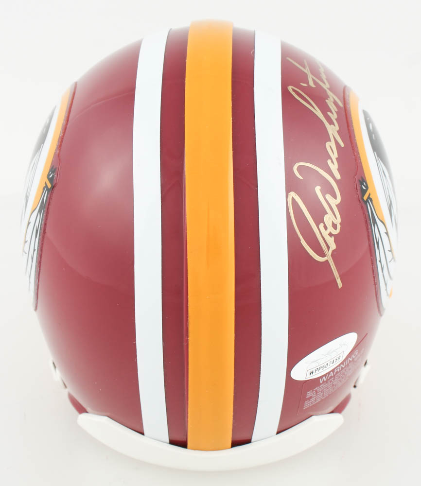 Joe Washington Signed Redskins Mini Helmet Inscribed "SB XVII" (JSA COA ...