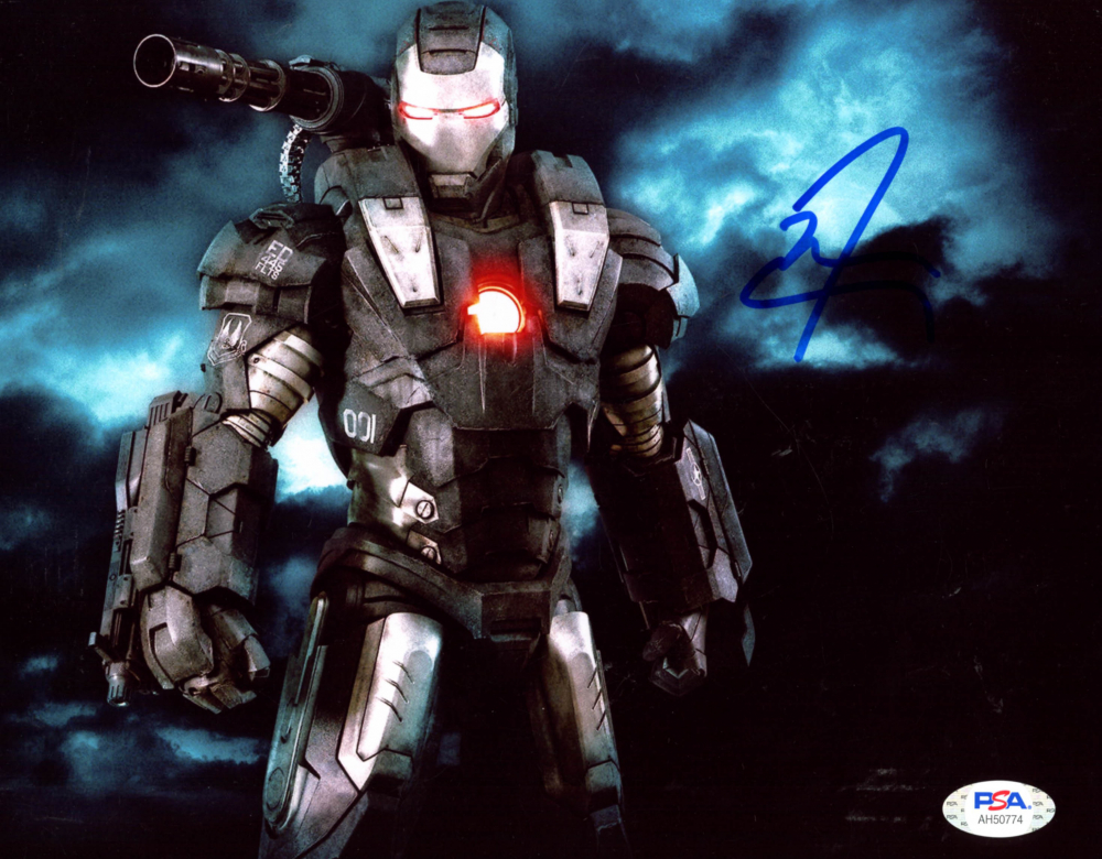 Don Cheadle Signed "Iron Man 2" 8x10 Photo (PSA COA) | Pristine Auction