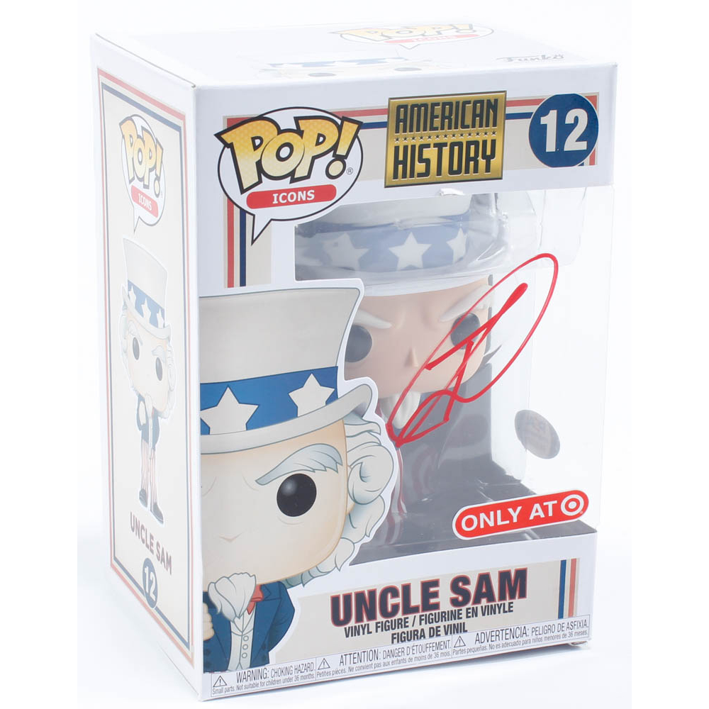 Robert O'Neill Signed "American History" #12 Uncle Sam Funko Pop! Vinyl ...