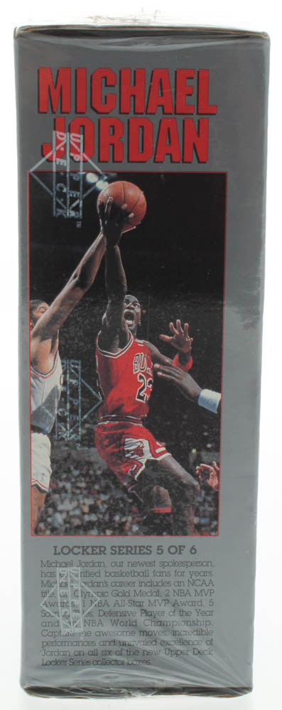 1991 Upper Deck NBA Michael Jordan Locker Series 5 Box with (7) Packs ...