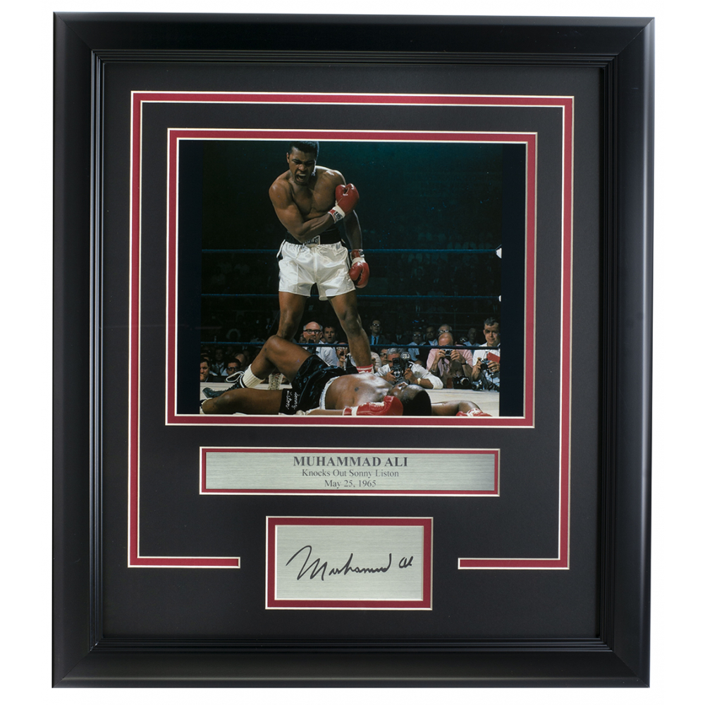 Muhammad Ali 14x18 Custom Framed Photo Display | Pristine Auction