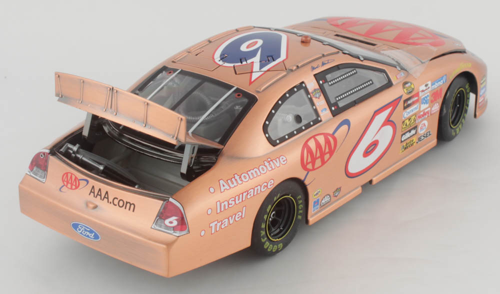 Mark Martin LE #6 AAA 2006 Ford Fusion 1:24 Scale Diecast Car ...