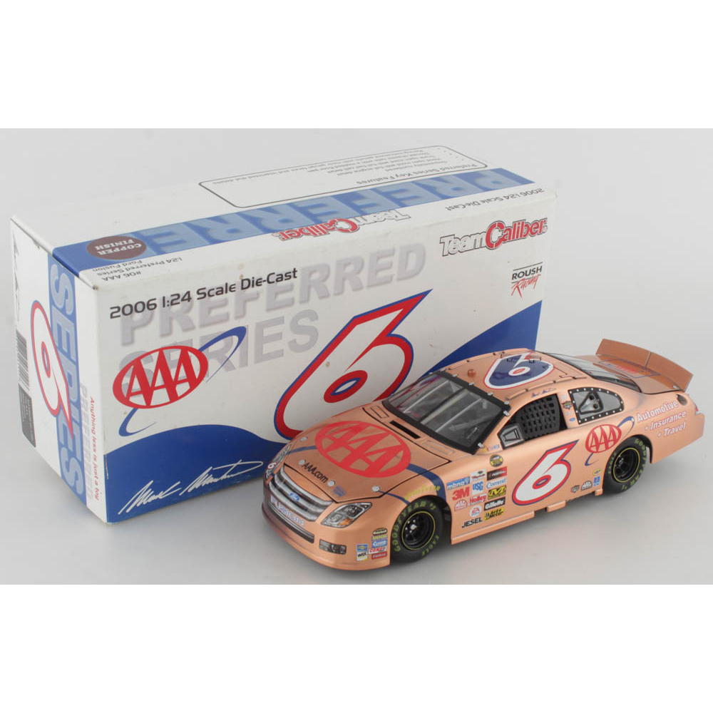 Mark Martin LE #6 AAA 2006 Ford Fusion 1:24 Scale Diecast Car ...