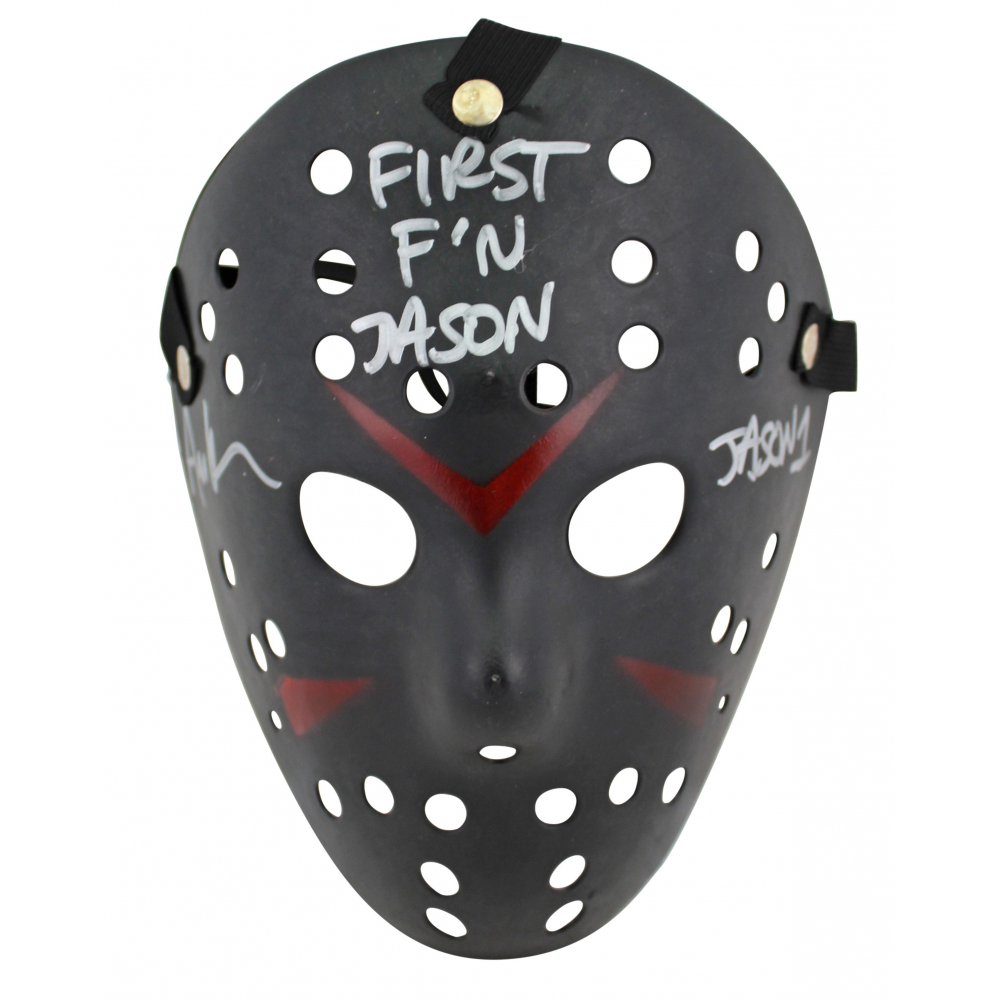 Ari Lehman Signed Friday The 13th Mask Inscribed First F N Jason ari-lehman-signed-friday-the-13th-mask-inscribed-first-f-n-jason
