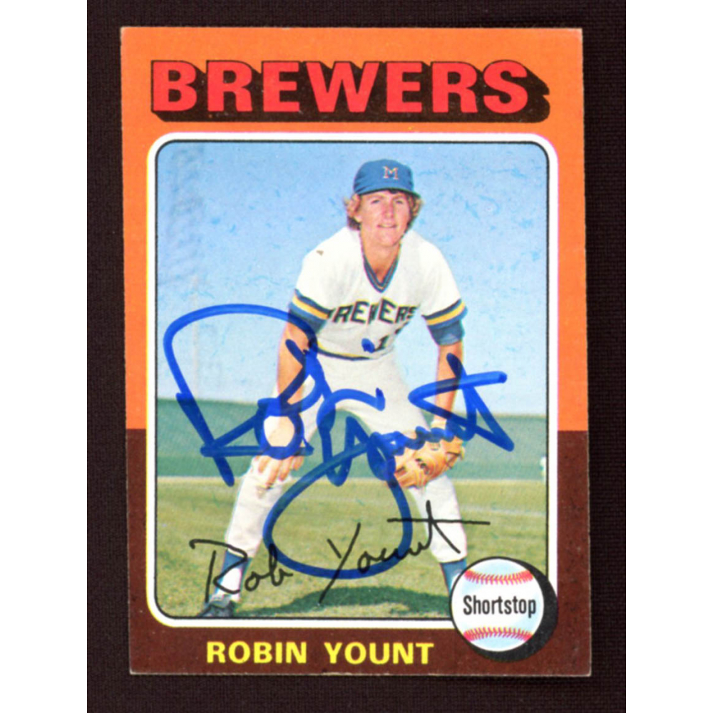 Robin Yount Signed 1975 Topps #223 RC (JSA COA) | Pristine Auction