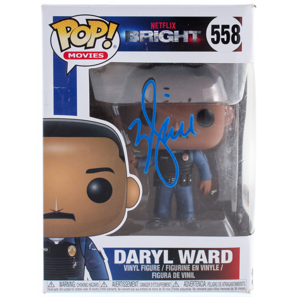 Will Smith Signed "Bright" #558 Daryl Ward Funko Pop! Vinyl Figure ...