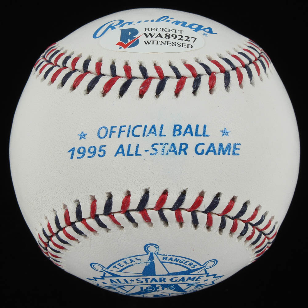Frank Thomas Signed Official 1995 All-Star Game Baseball (Beckett ...