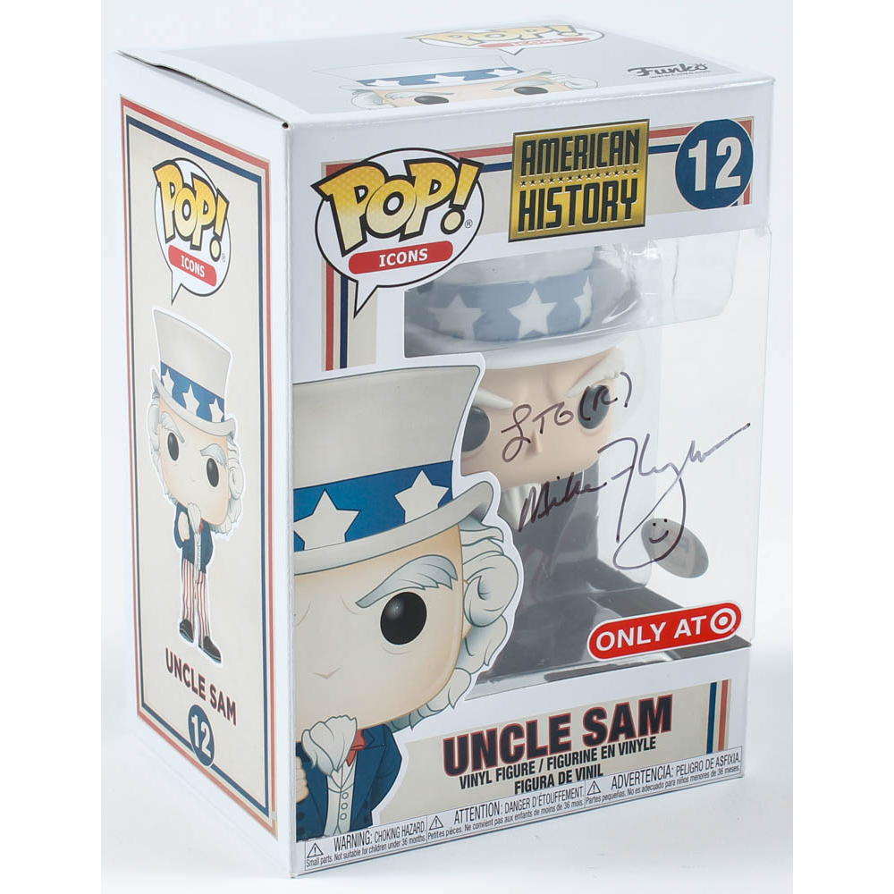 Lt. Michael T. Flynn Signed "American History" #12 Uncle Sam Funko Pop ...