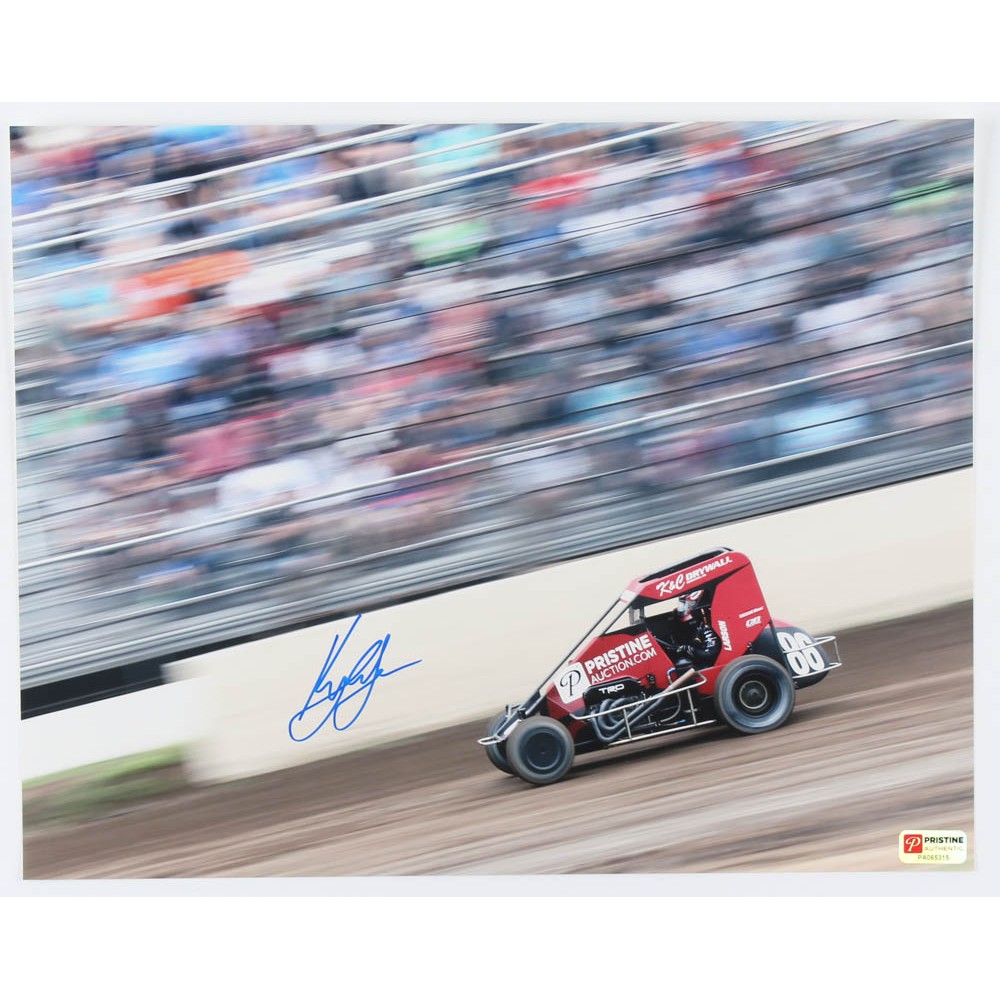 Kyle Larson Signed 2020 Indiana Midget Week Exclusive 11x14 Photo (PA ...