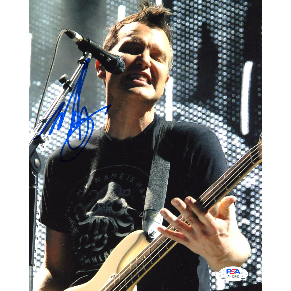 Mark Hoppus Signed 8x10 Photo (PSA Hologram) | Pristine Auction