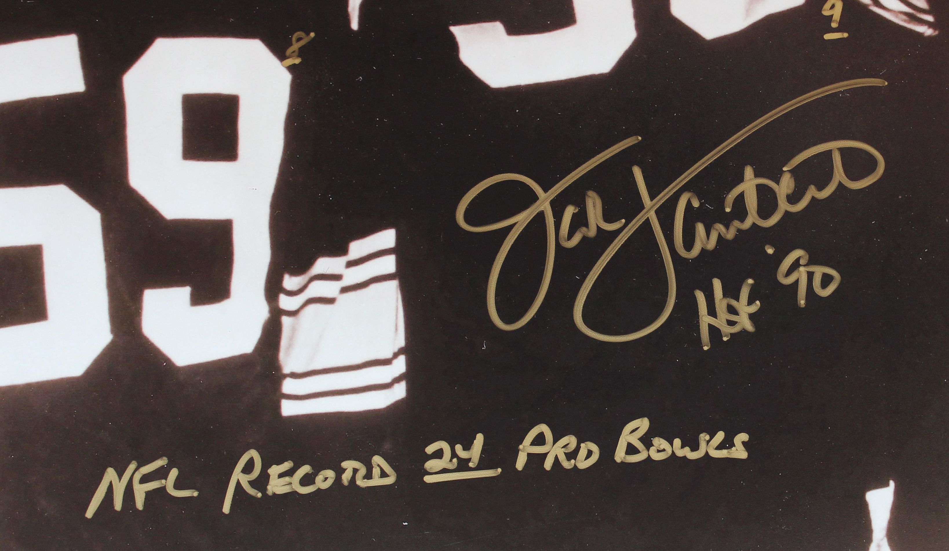 Jack Ham, Andy Russell, & Jack Lambert Signed Steelers 16x20 Photo ...