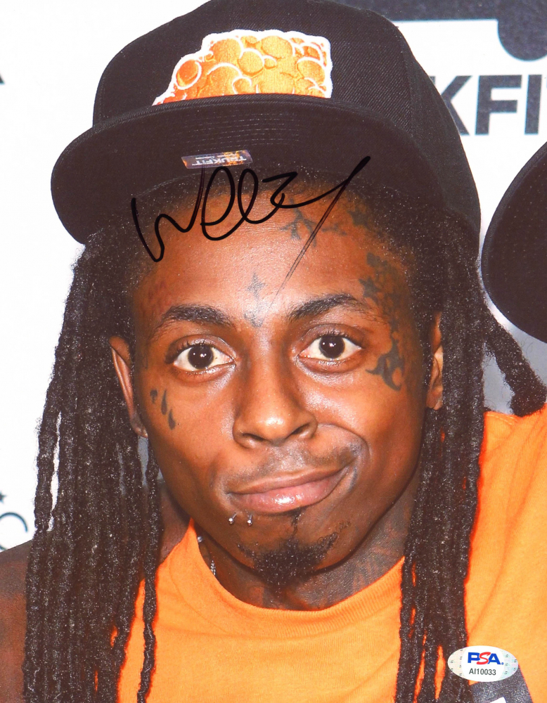 Lil Wayne Signed 8x10 Photo (PSA COA) | Pristine Auction