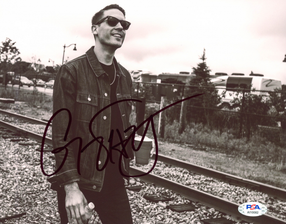 G-Eazy Signed 8x10 Photo (PSA COA) | Pristine Auction