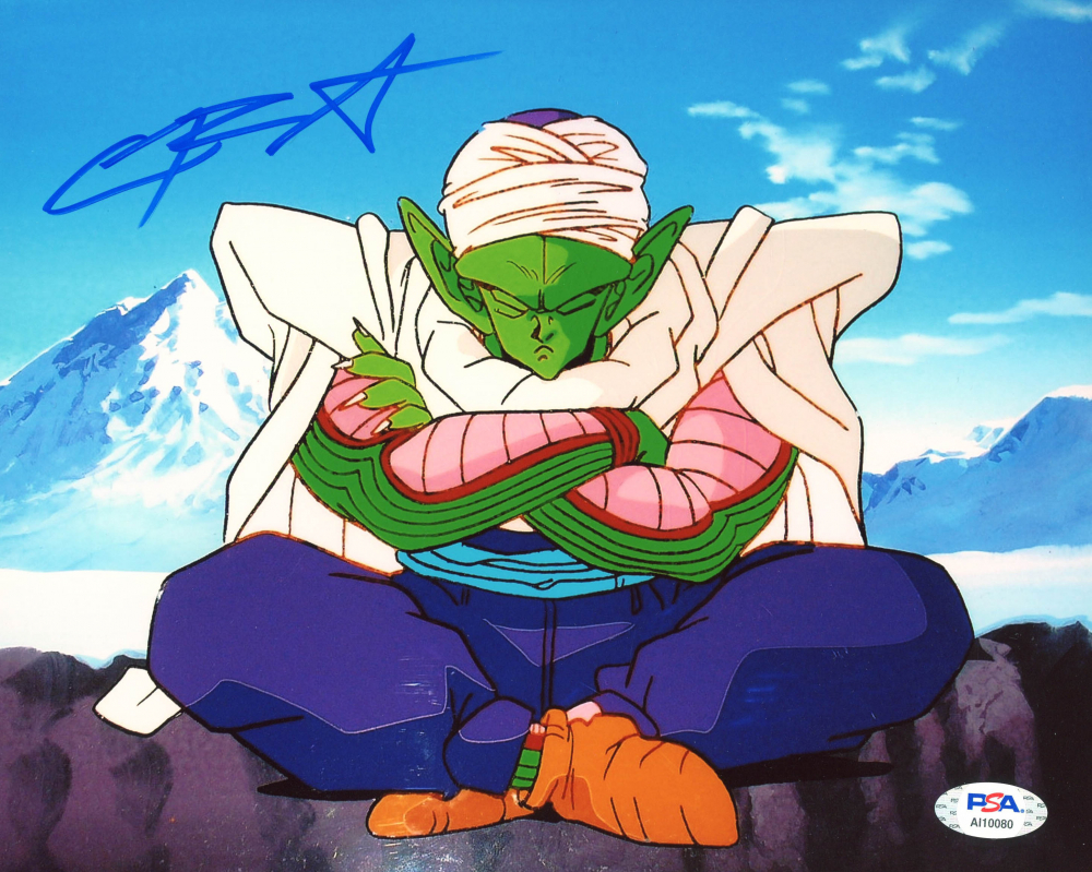 Christopher Sabat Signed "Dragon Ball Z" 8x10 Photo (PSA COA ...