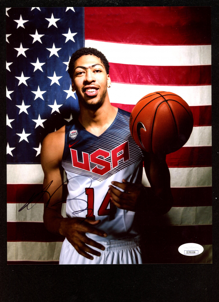Anthony Davis Signed Team USA 8x10 Photo (JSA COA) | Pristine Auction