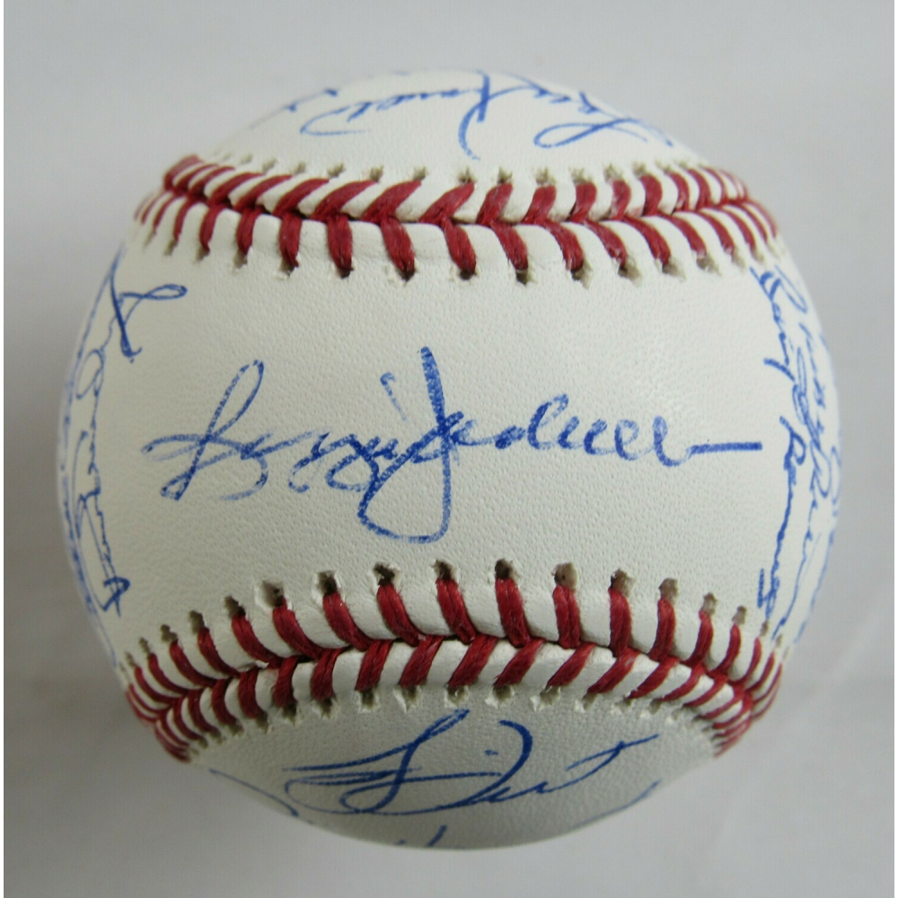 1978 Yankees World Series Baseball Team-Signed by (20) with Reggie ...