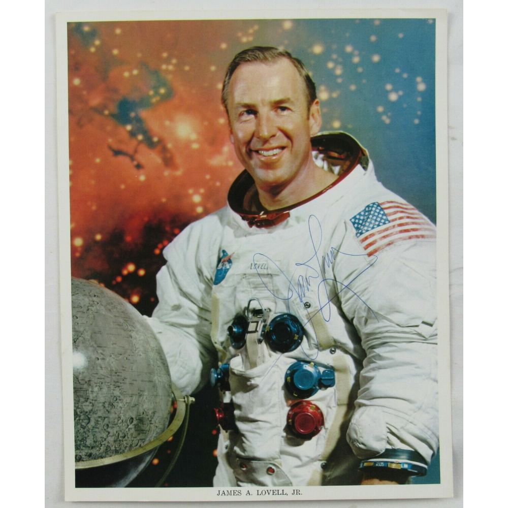Jim Lovell Signed NASA 8x10 Photo (JSA COA) | Pristine Auction