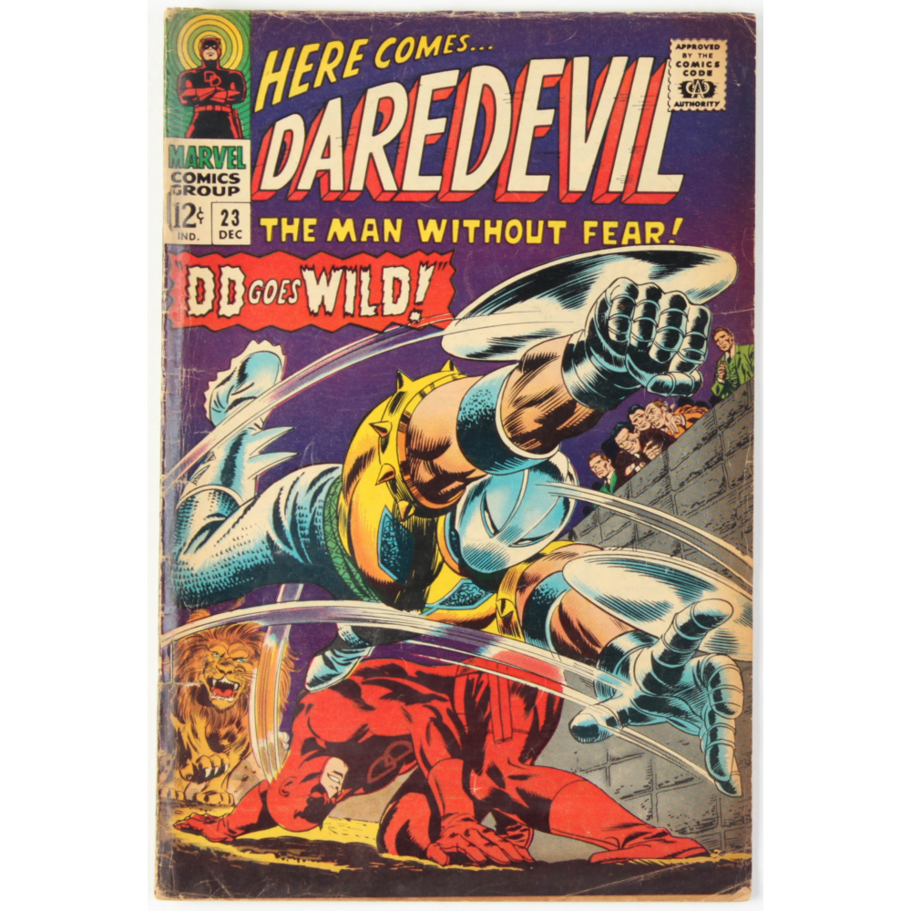 Vintage 1966 "Daredevil" Vol. 1 Issue #208 Marvel Comic Book | Pristine ...