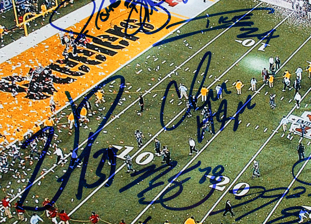 2005 Steelers 20x24 Photo Team-Signed by (26) with Jerome Bettis, Troy ...