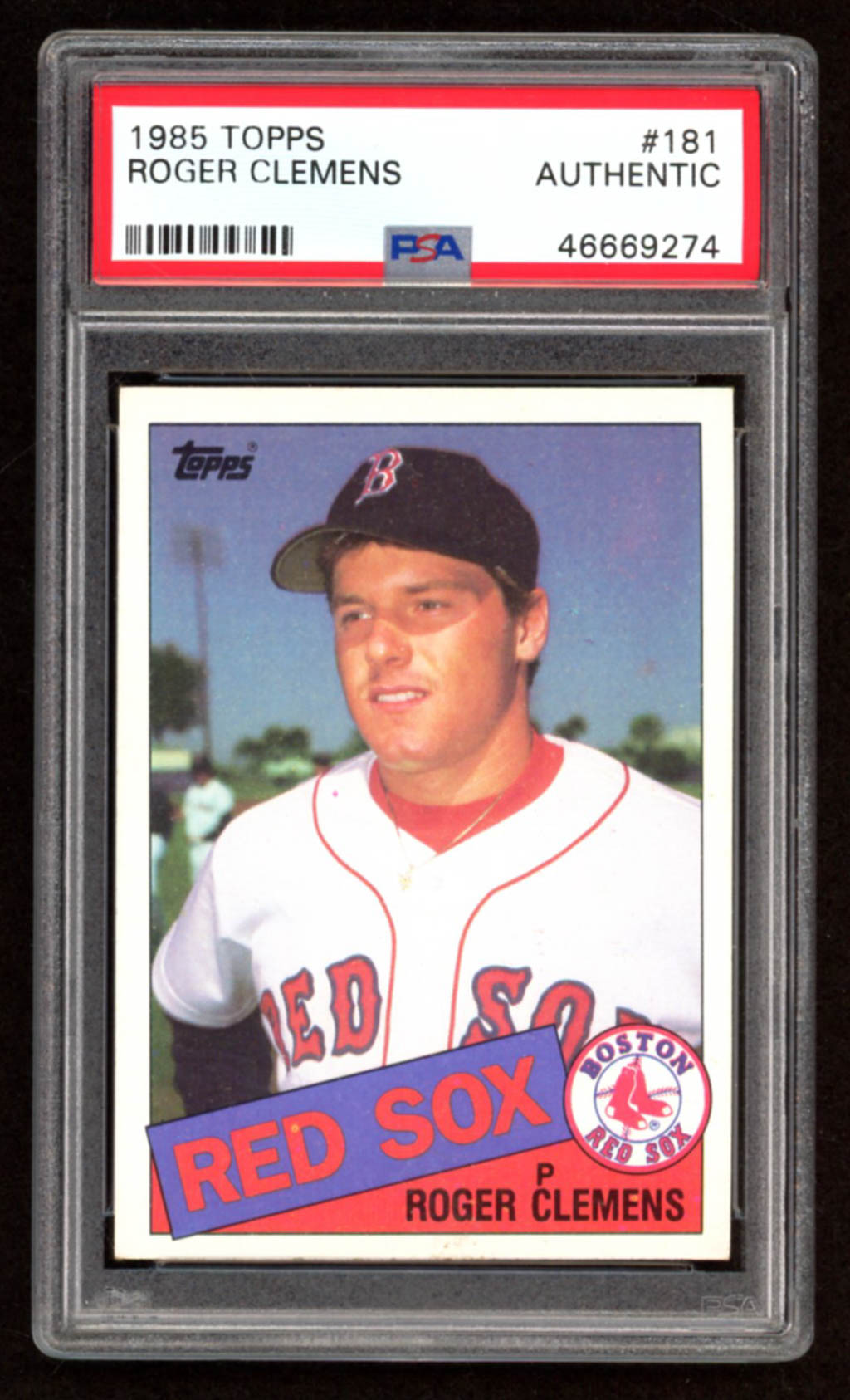 Roger Clemens 1985 Topps #181 RC (PSA Authentic) | Pristine Auction